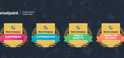 Proofpoint Wins Four Comparably Awards for Exceptional Company Culture, Compensation and ...